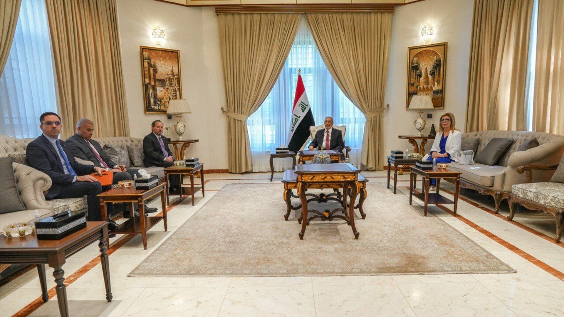 Iraqi parliament speaker meets US envoy to discuss elections, security ...