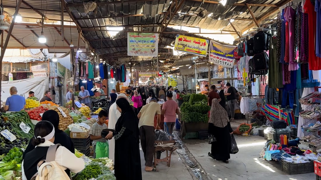 With over 2,000 shops, Al-Mafraq Market serves as one of Diyala’s ...