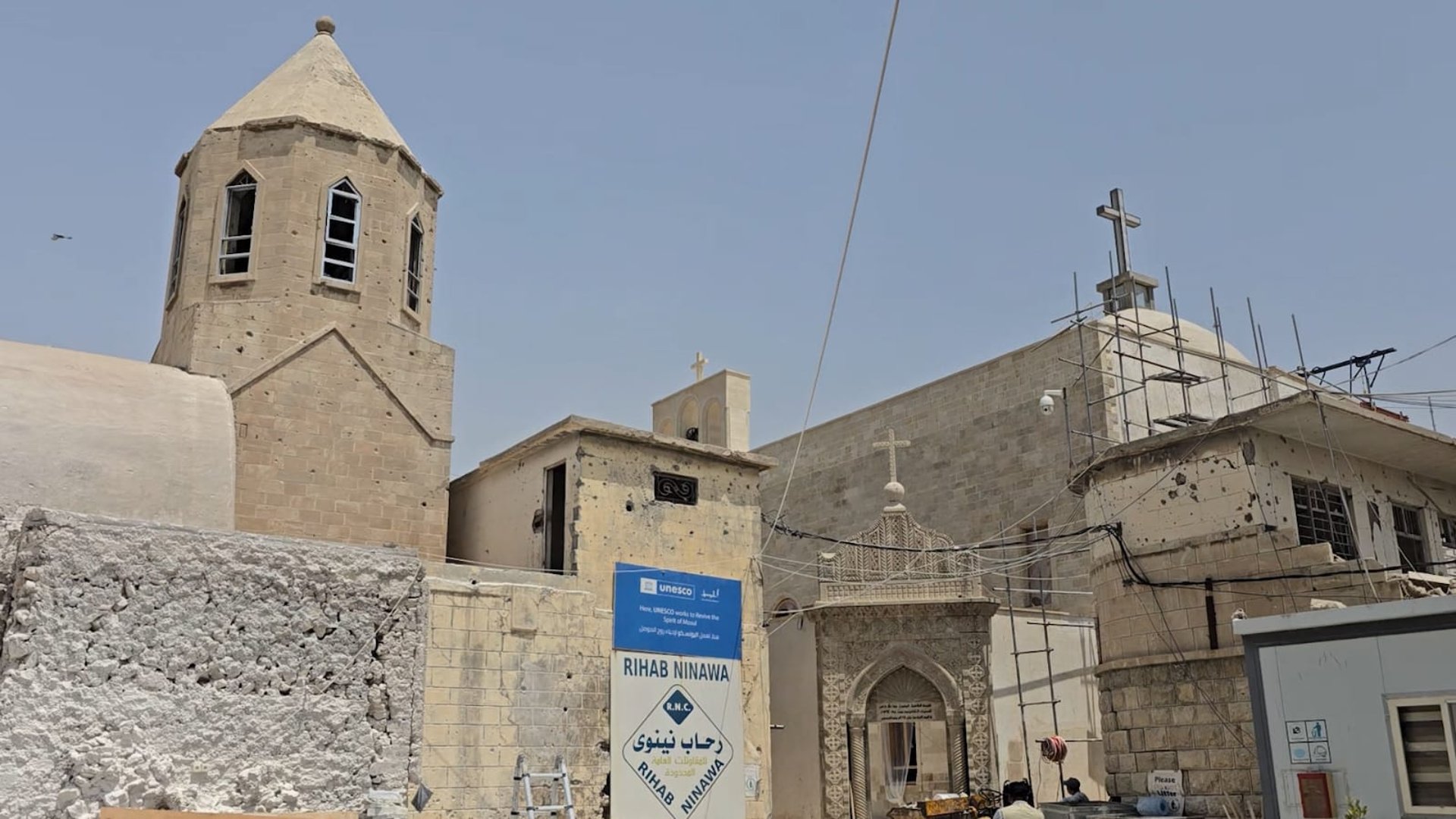 Mosul rebuilds Al-Tahira Church and Al-Hadba Minaret » 964media