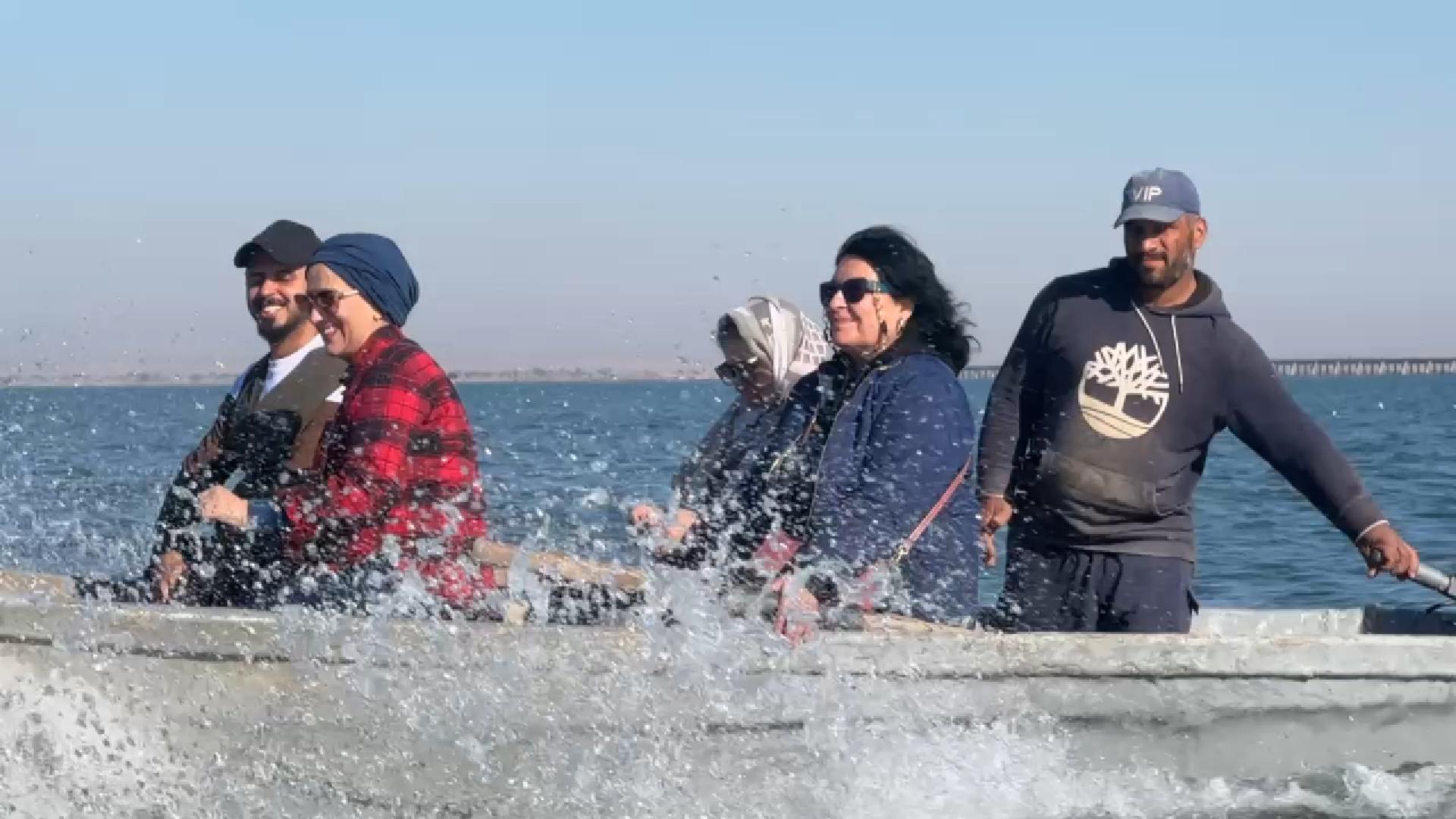 Hamrin Lake becomes hub for tourism in Diyala » 964media