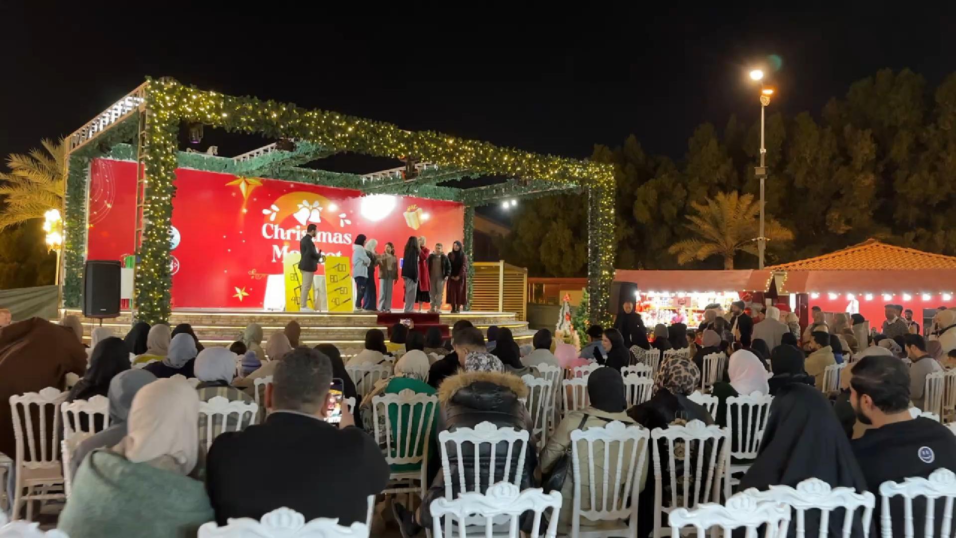 Basra’s first Christmas market becomes a festive family destination ...