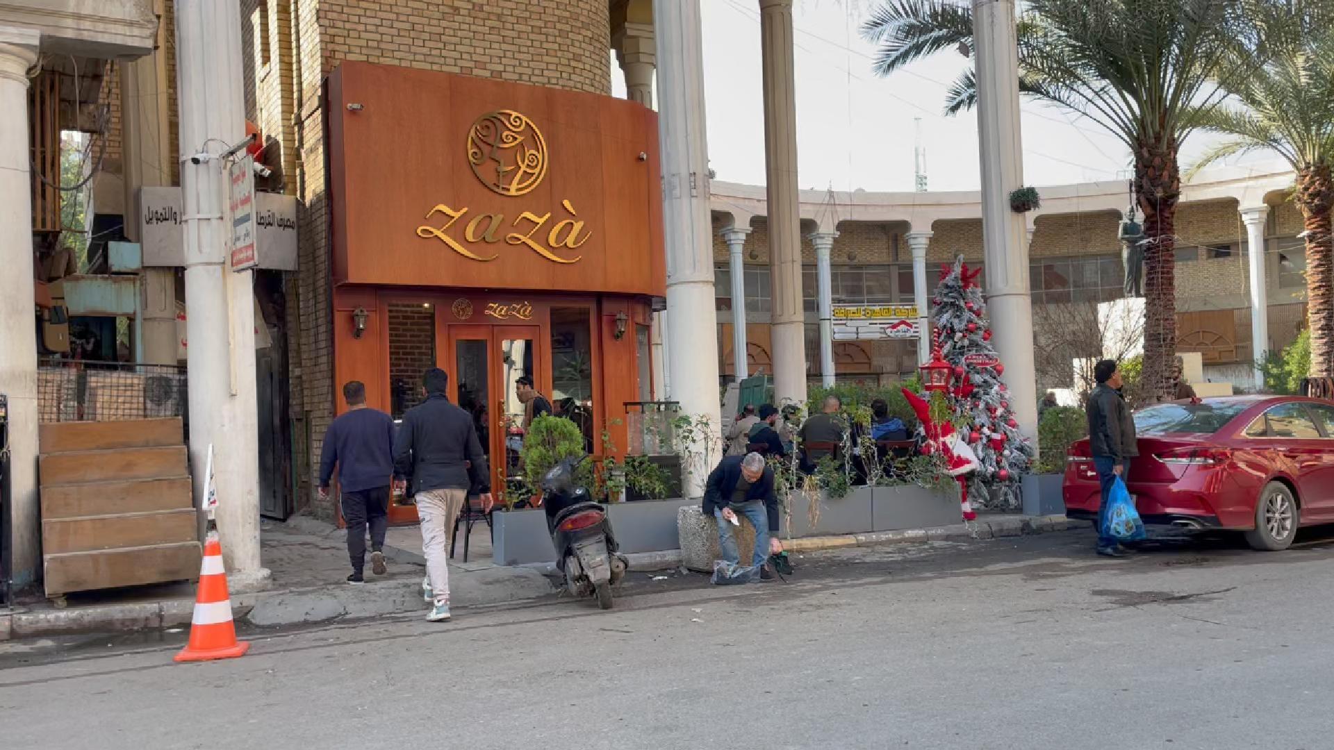 Café Zaza brings vintage Italian flair to Baghdad’s Al-Rasheed Street ...