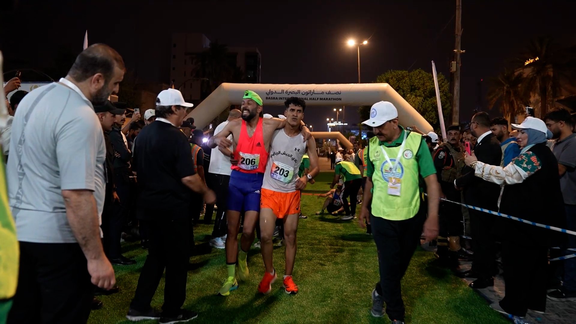 Basra hosts first international half-marathon, draws runners from 44 ...