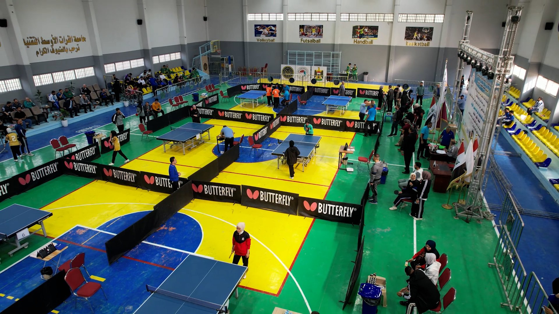 Iraqi University Table Tennis Championship gets underway in Najaf ...