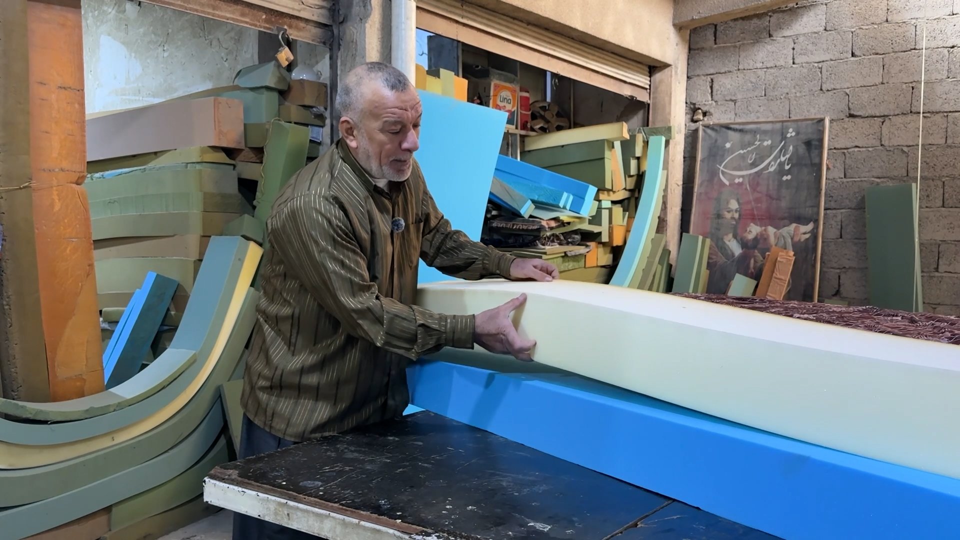 Iraqi-made foam outperforms imports in durability, dealers say