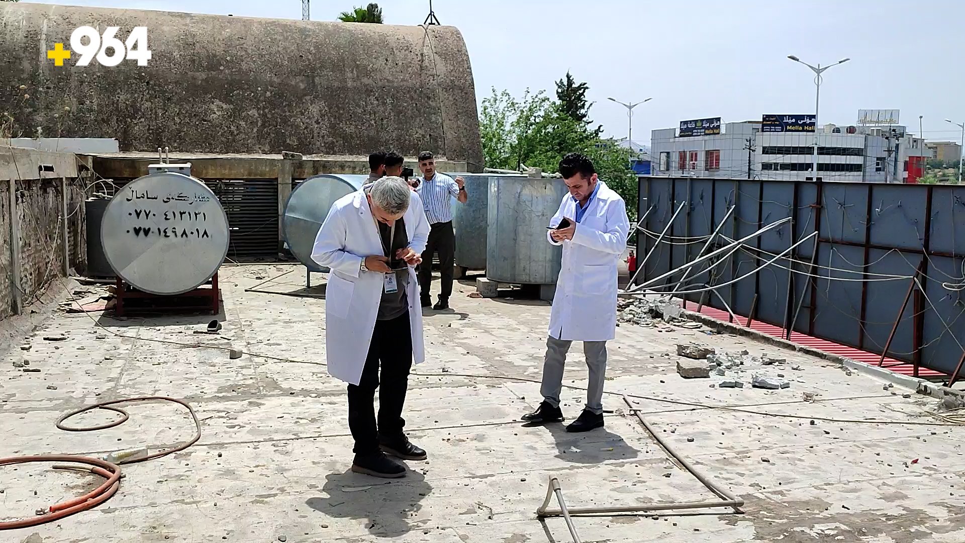 لە یەکەم رۆژی پشکنینی تانکی سێ دوکاندار سزا دران » +964