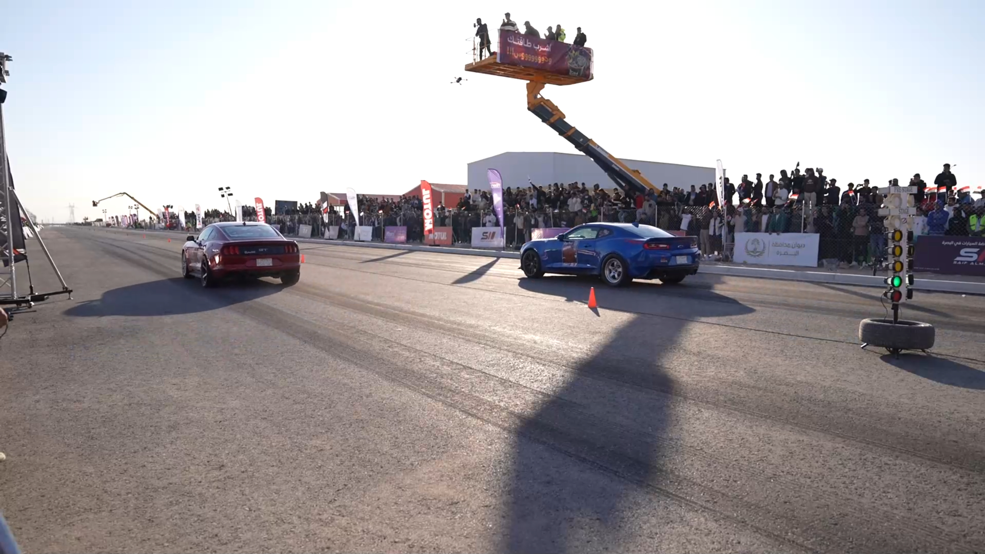 Basra Speed Racing Club hosts third season of drag race championship ...