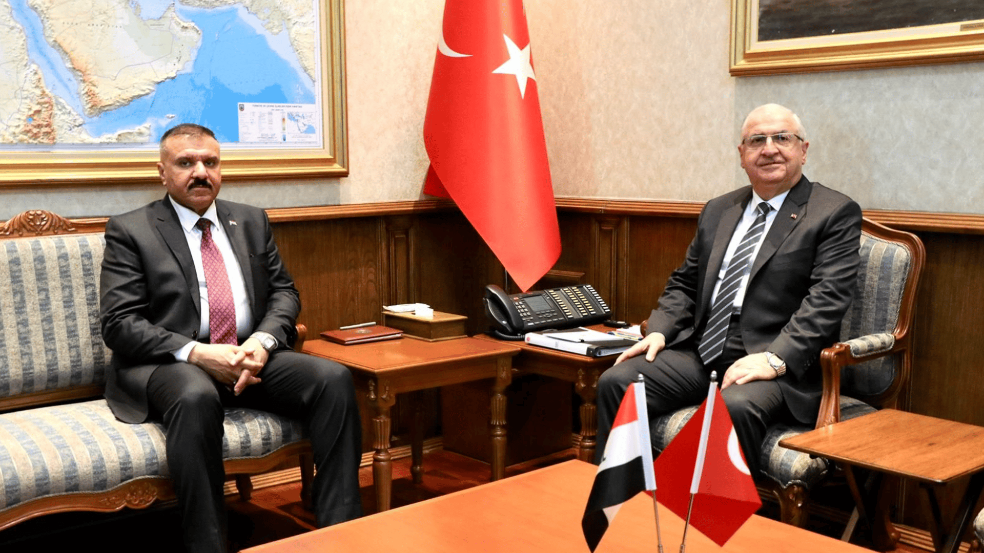 Iraqi, Turkish ministers discuss strengthening security cooperation and ...