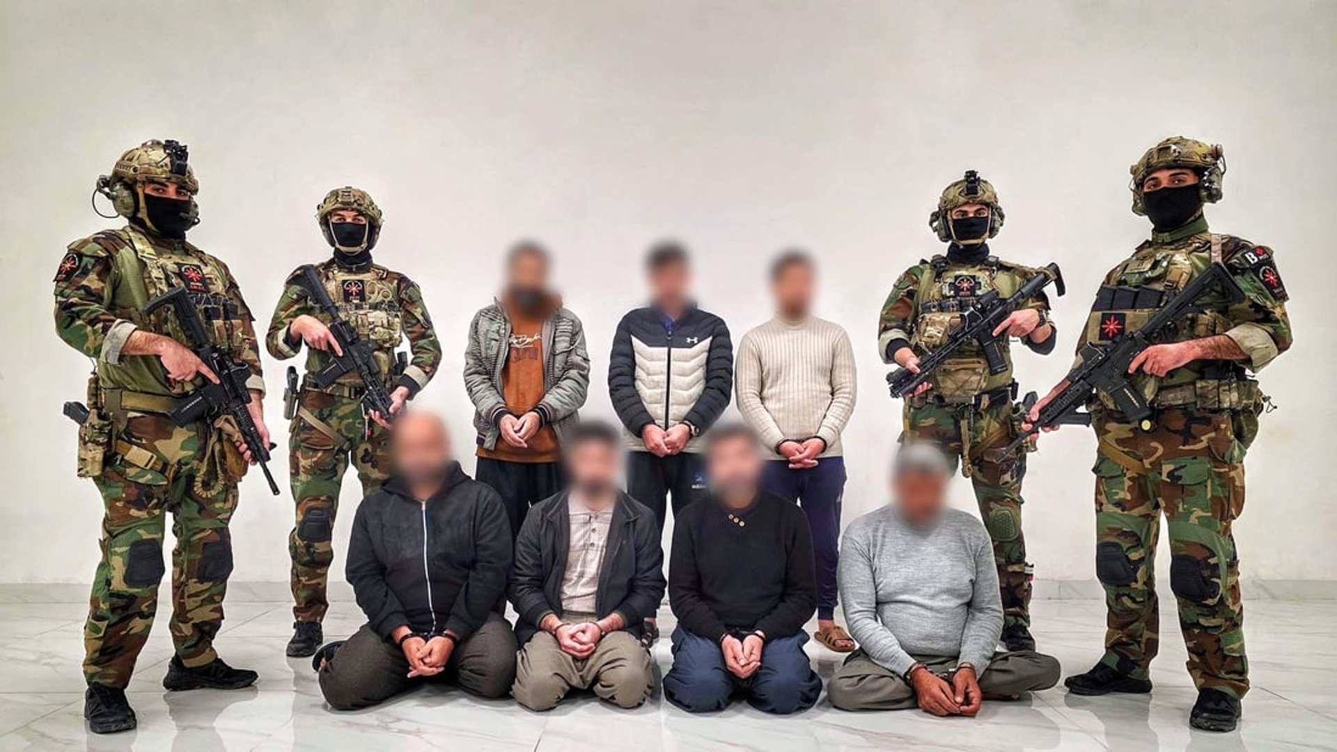 Seven terrorism suspects arrested in Sulaymaniyah operations