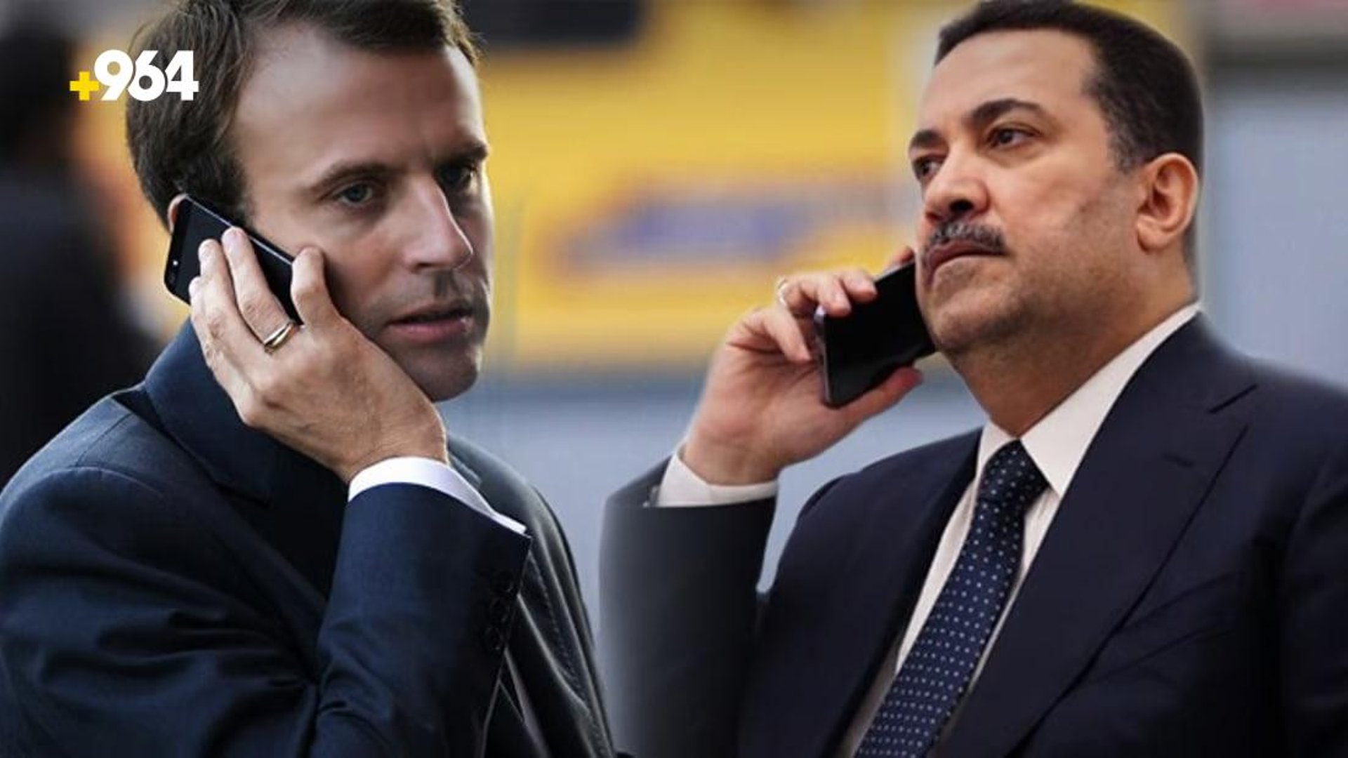 Al-Sudani receives phone call from French president Macron