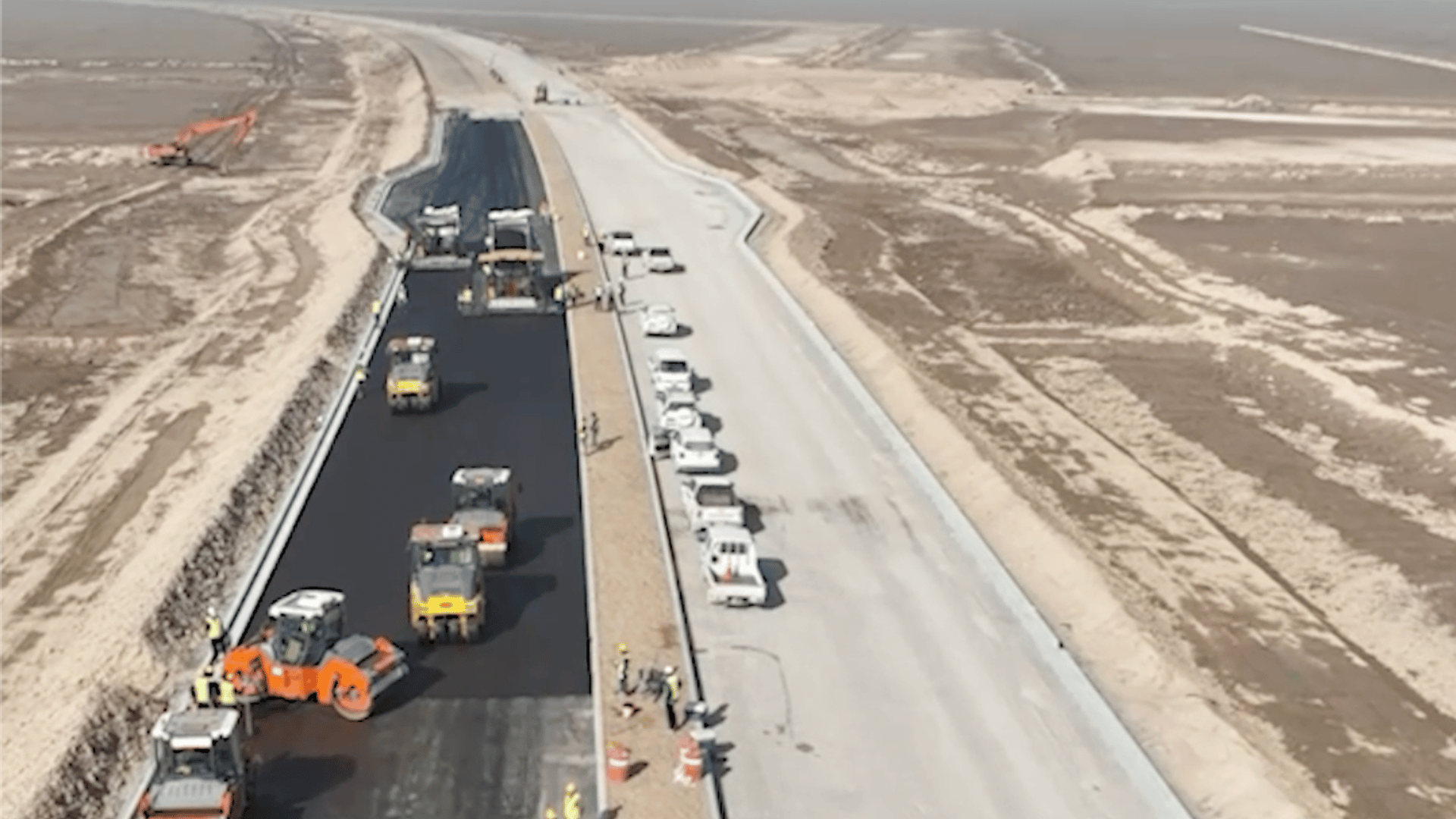 ‘Development Road’ Project Reaches 60%