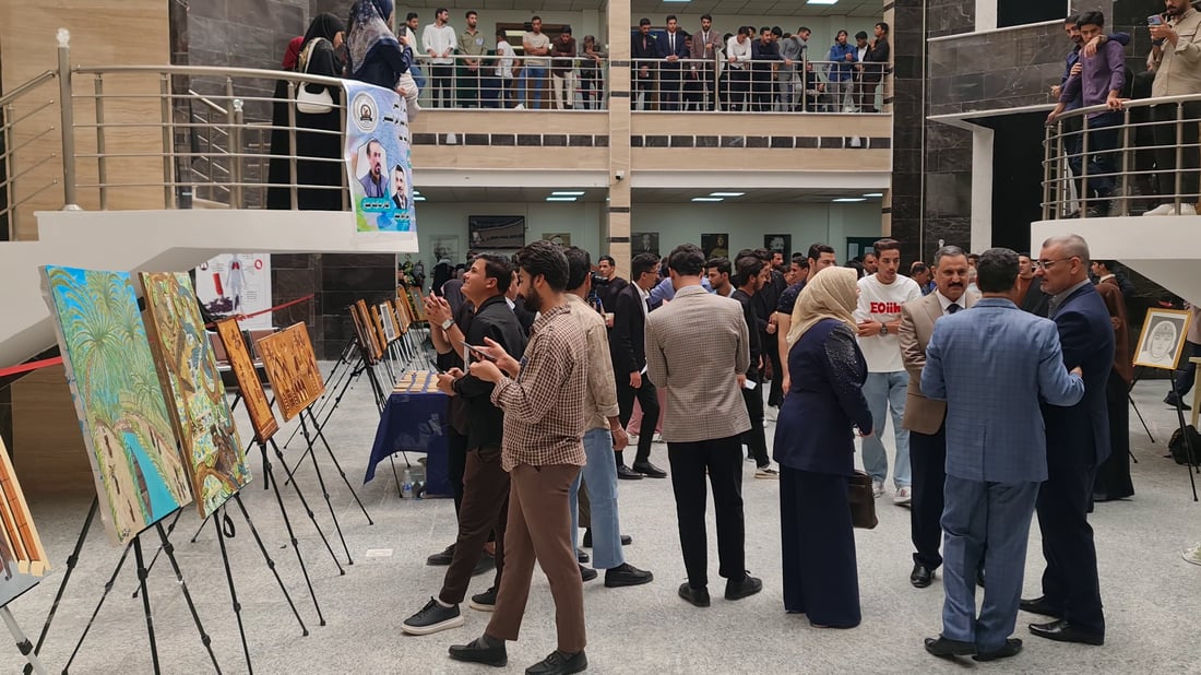 University art exhibit showcases student talent and ancient heritage ...