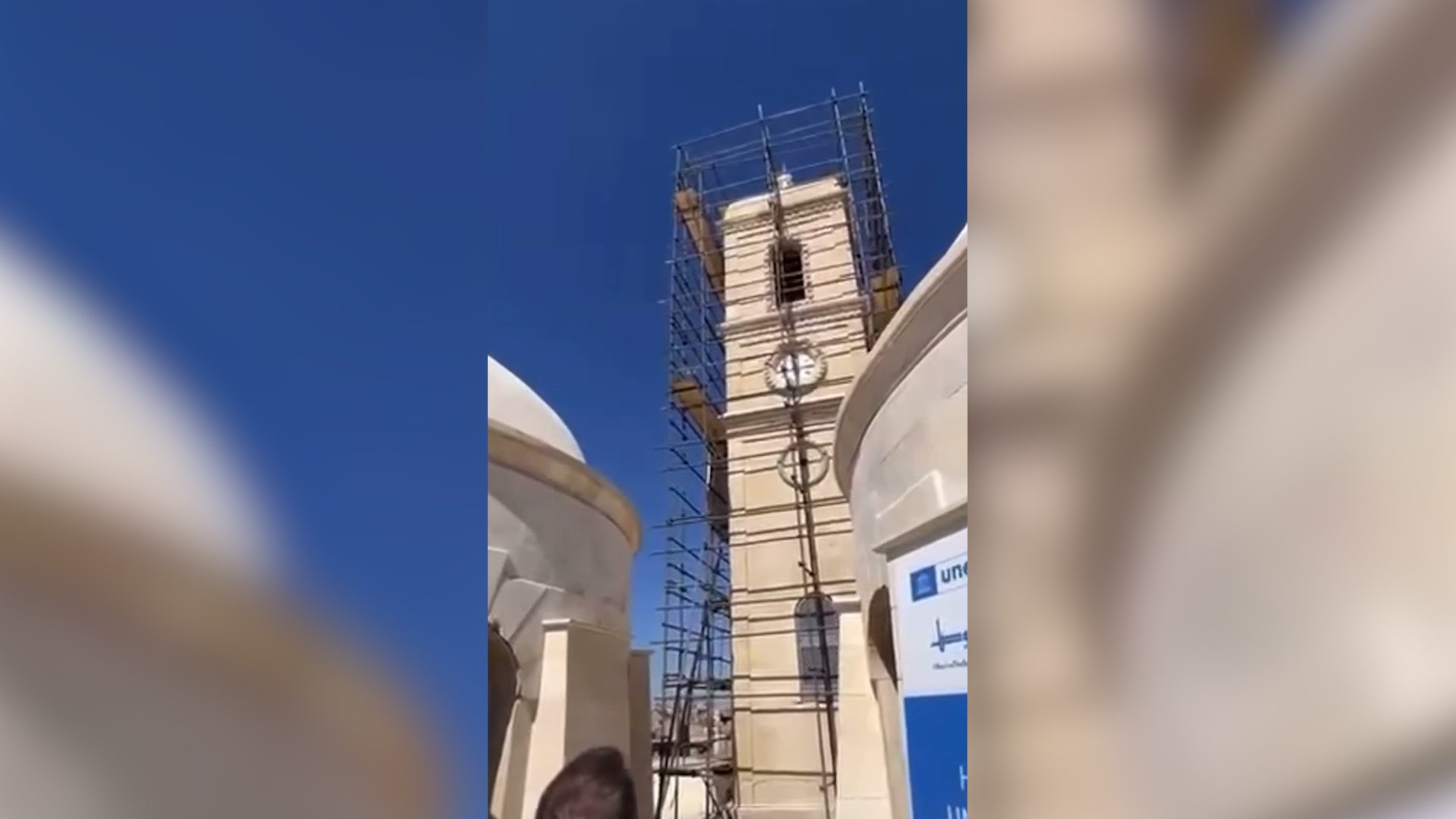 فيديو جرس كنيسة الساعة يدق في الموصل بعد 9 سنوات من الصمت 964