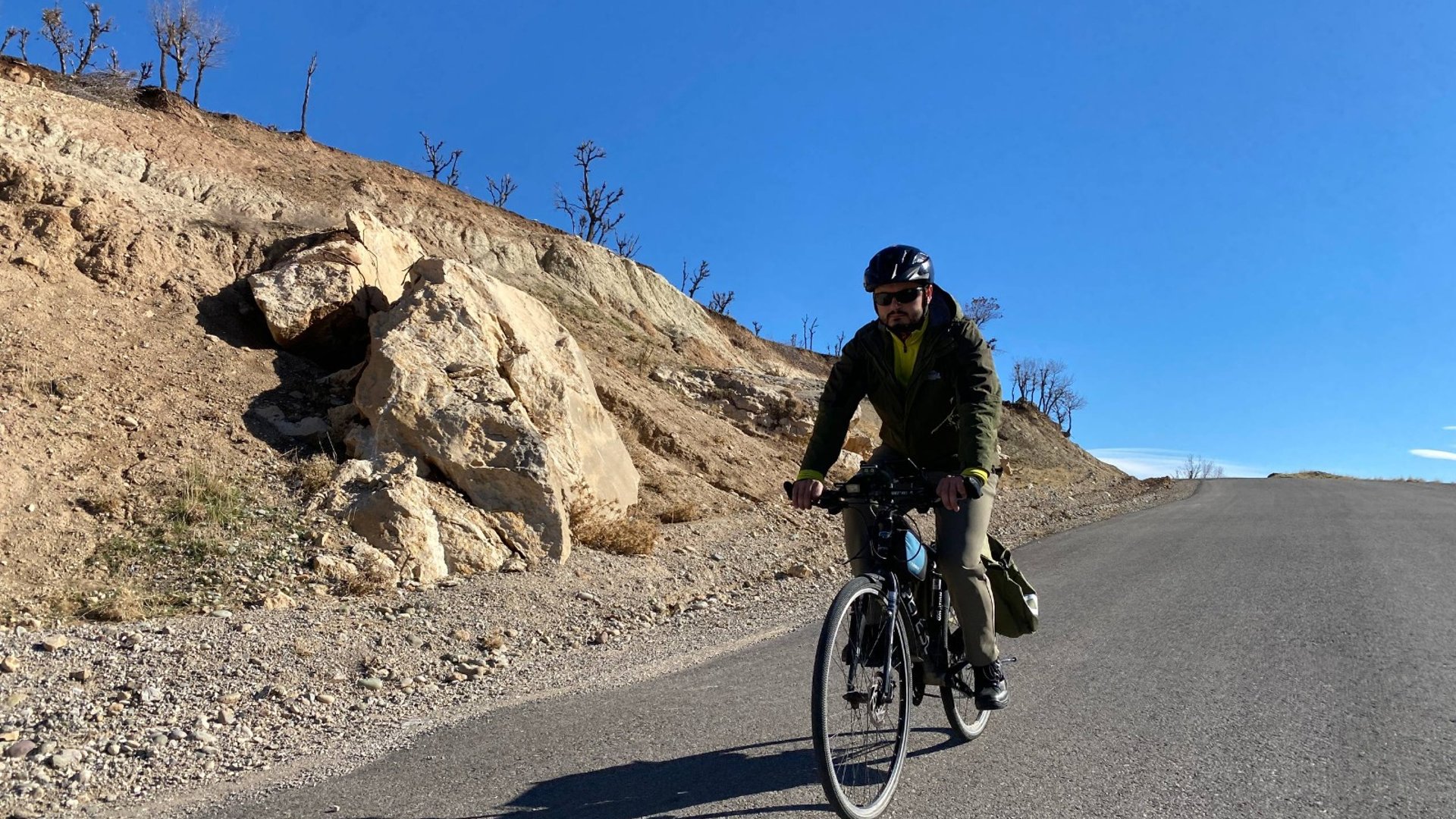 Teacher’s bicycle journeys trace a path of family, nature, and health ...