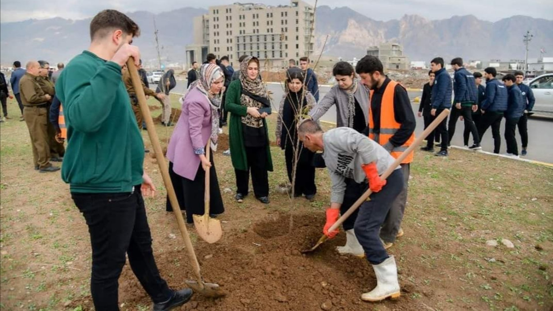 Raperin environmental office initiates a tree-planting campaign