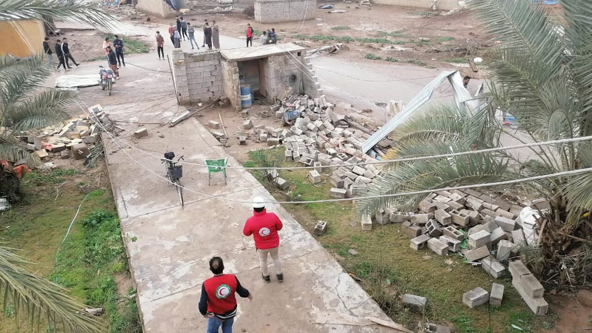 Iraqi Red Crescent: Rain and storms damage 50 homes and a school » 964media