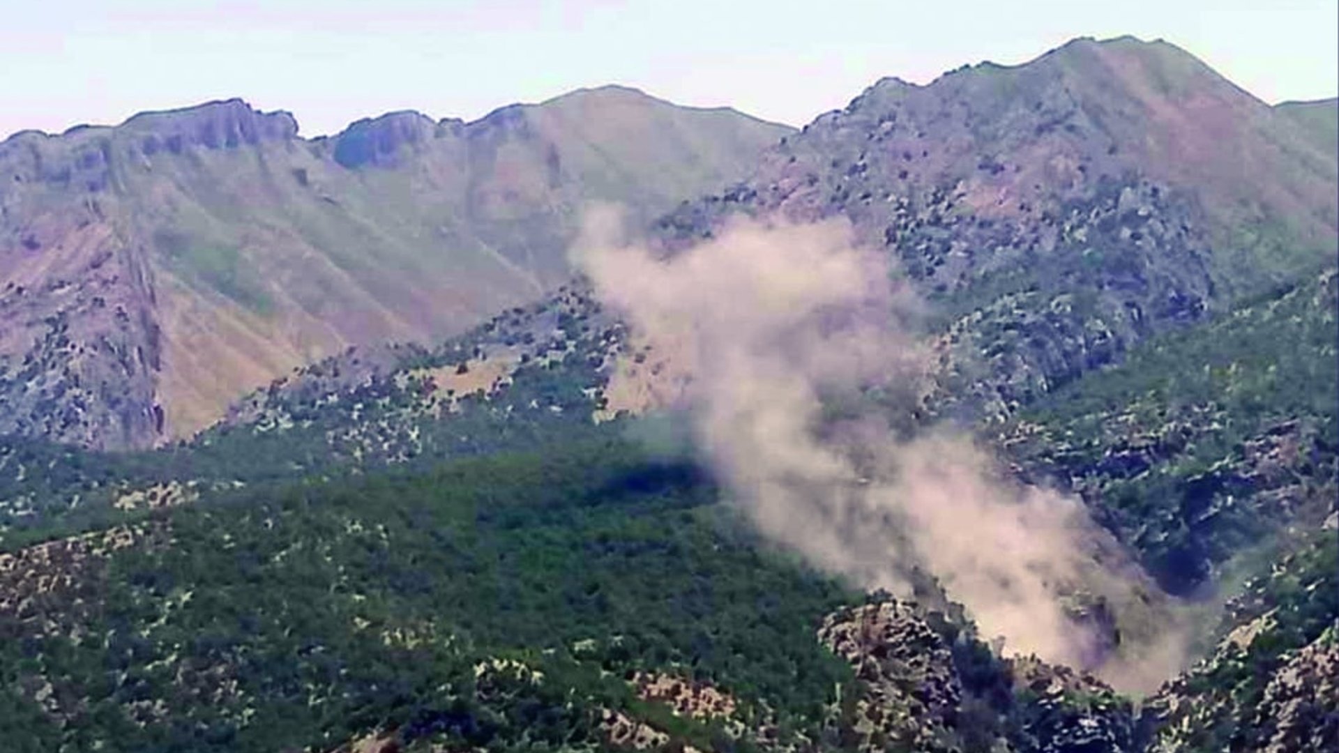 Turkish airstrikes hit Mount Qandil