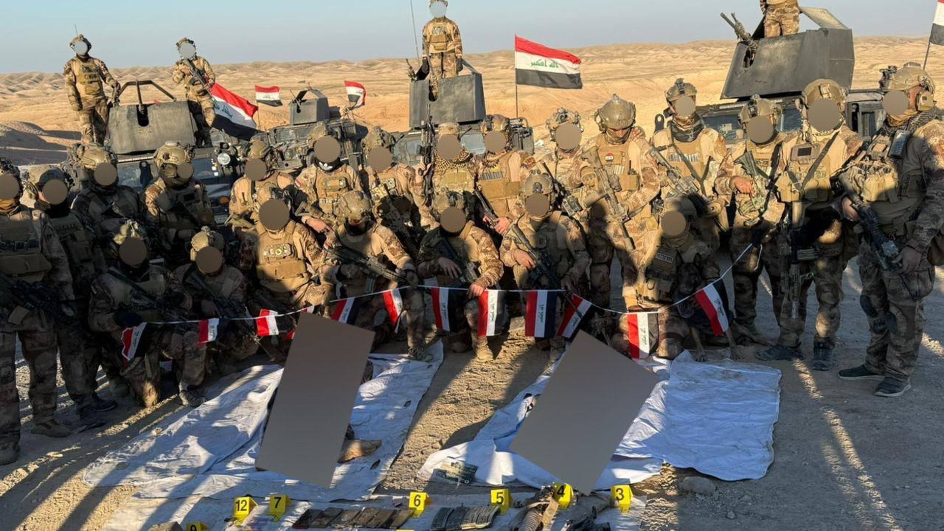 Iraqi forces kill six ISIS members, including ‘deputy governor’