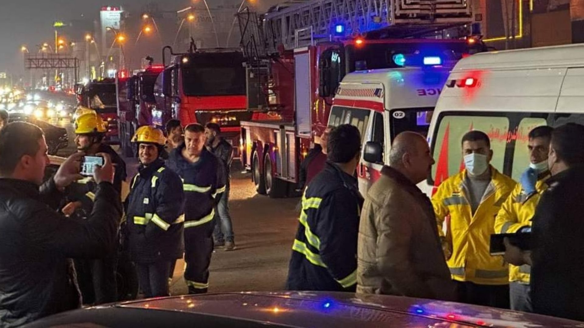 Three injured in hotel blaze on Erbil’s 100-Meter Road » 964media