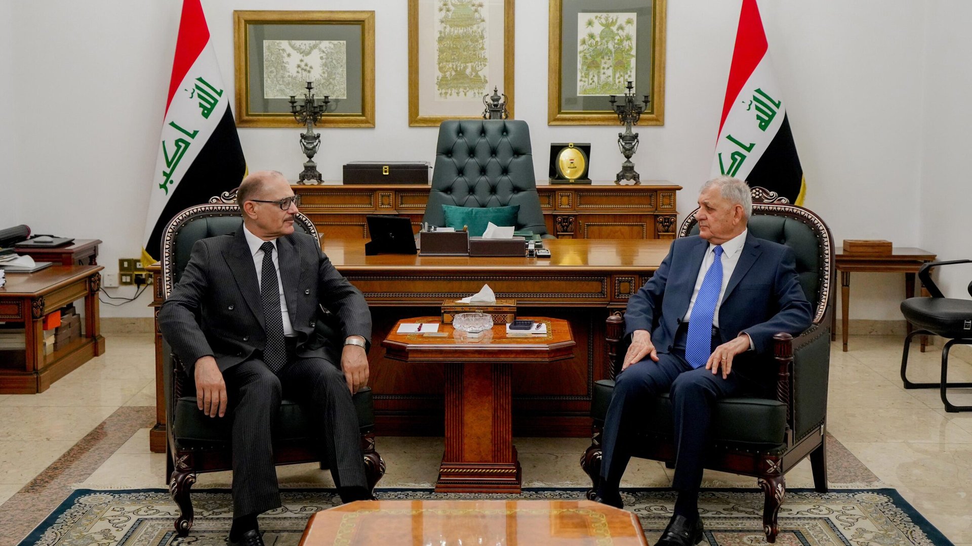 Iraqi president, top judge discuss stalled Kurdistan salaries amid ...