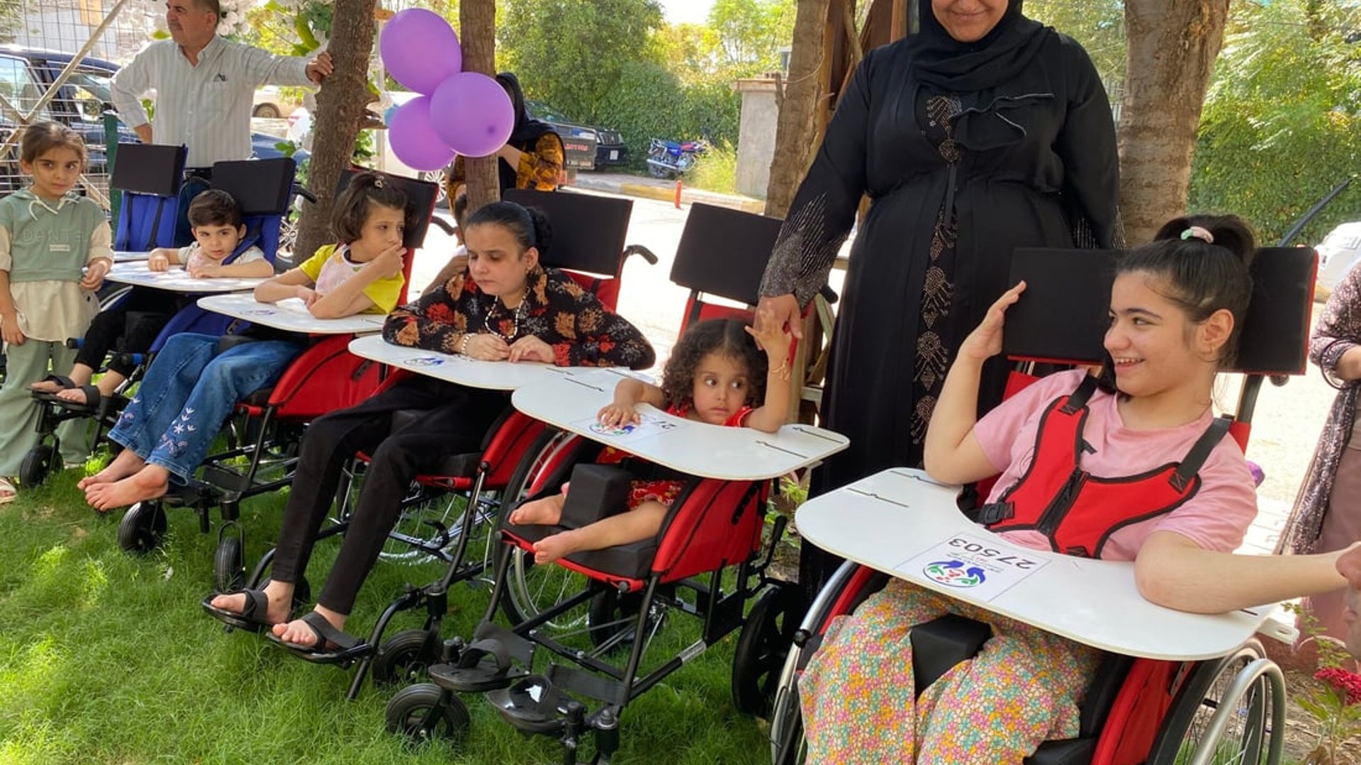 NGO distributes wheelchairs to students with disabilities across ...