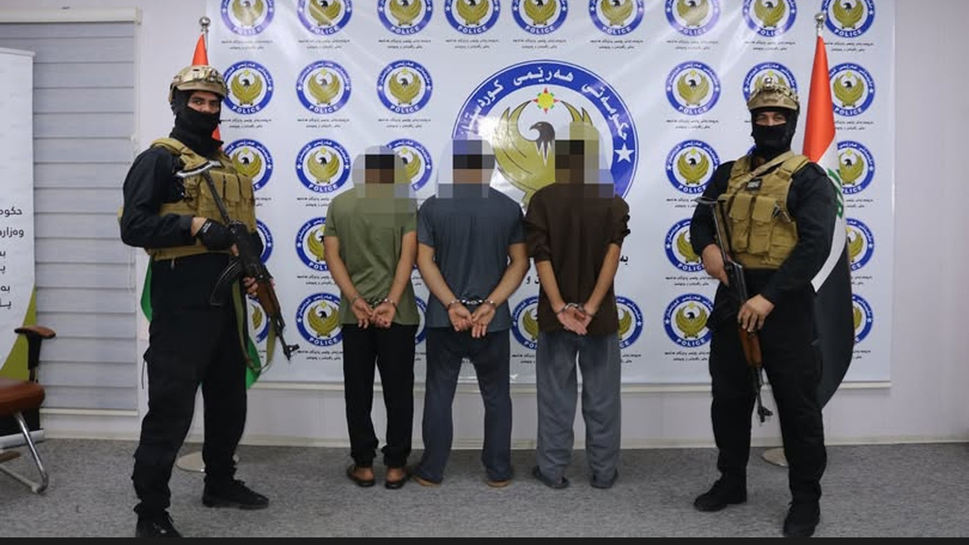 Halabja police arrest teens over theft from mosque and hospital ...