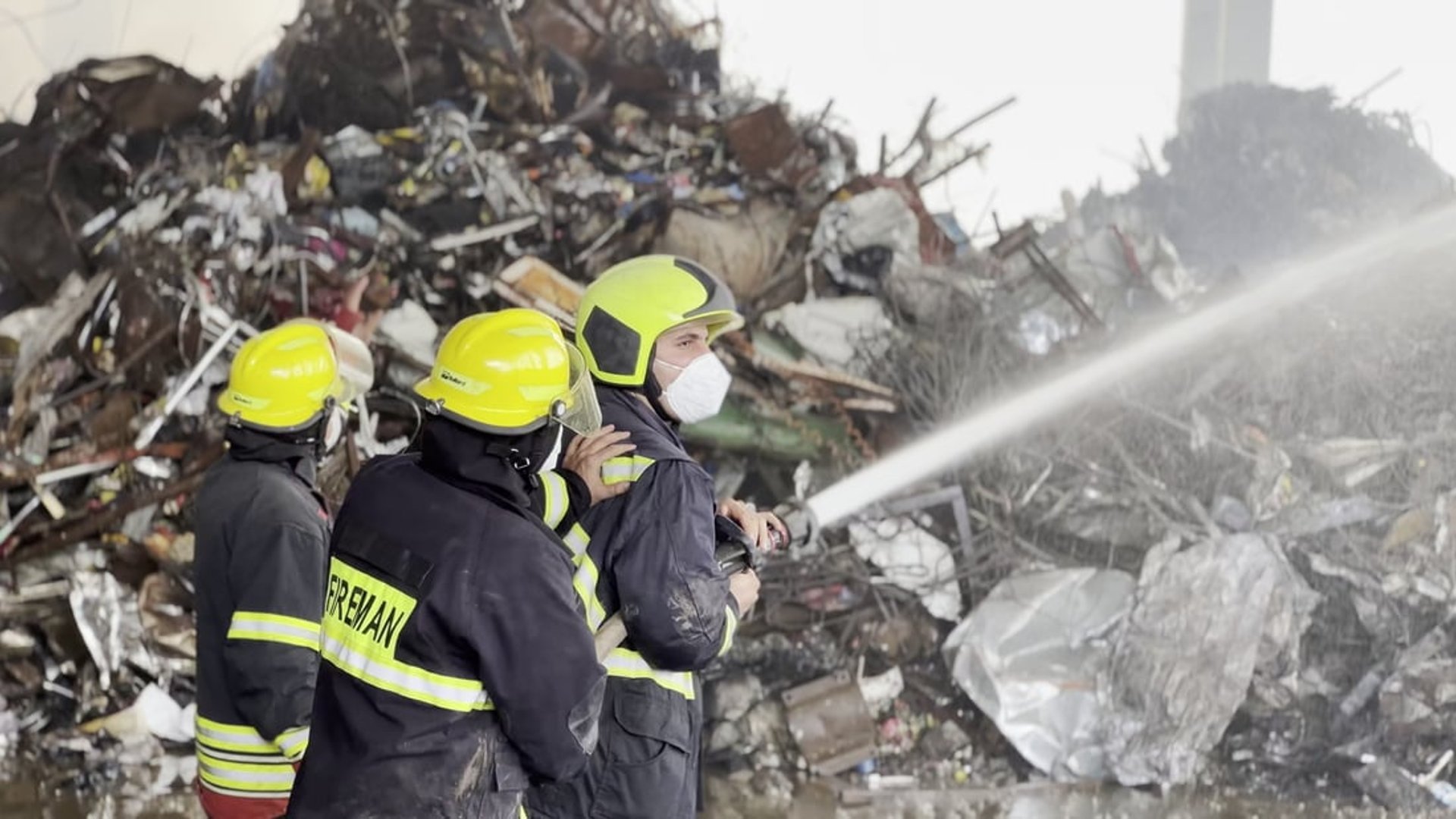 Fire at Erbil steel factory brought under control after five hours ...