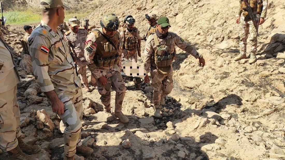 صور: 3 قتلى حصيلة ضربة الـF16 لوكر داعش في ديالى