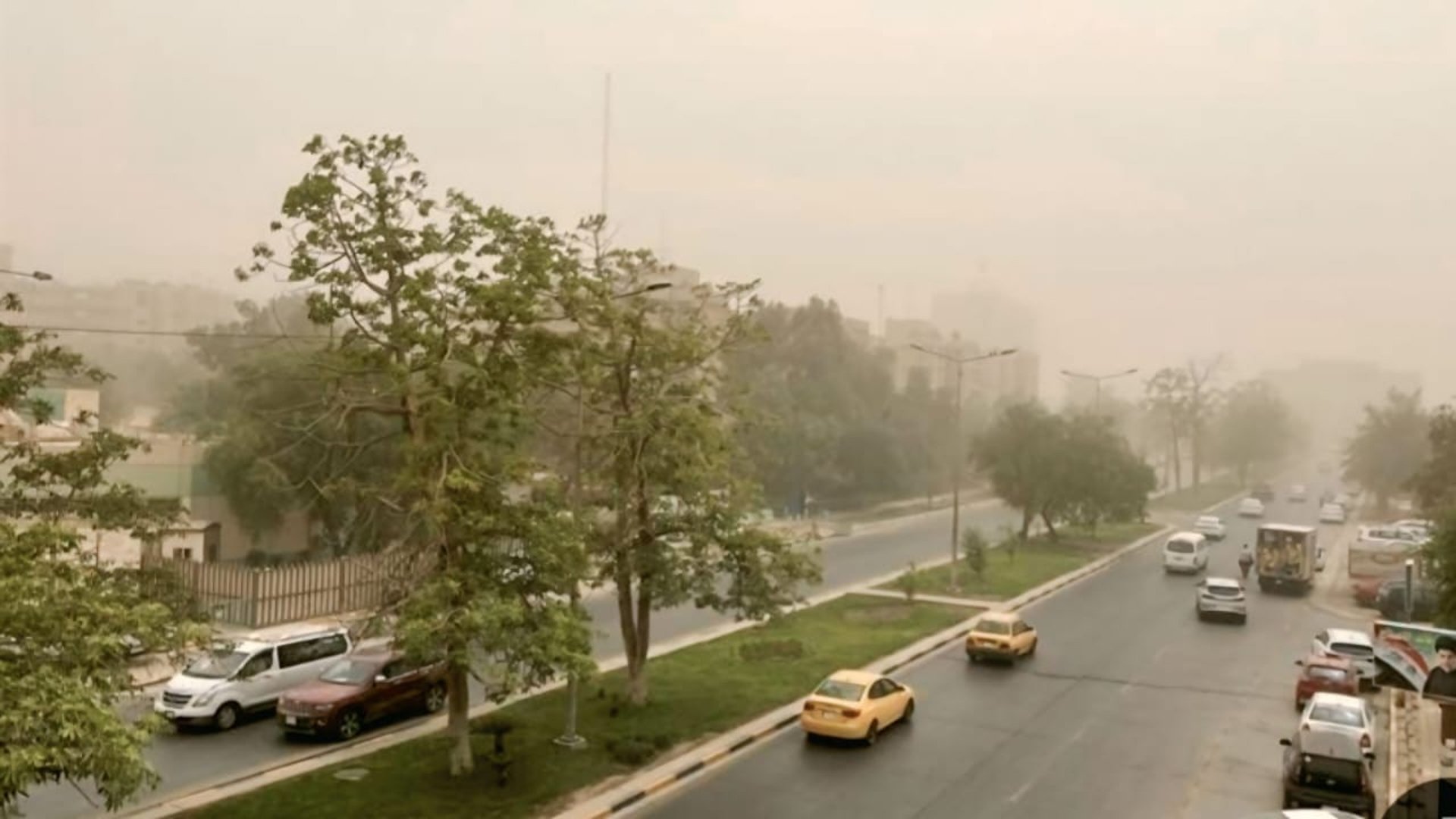 Rain forecast in northern Iraq as temperatures fall slightly